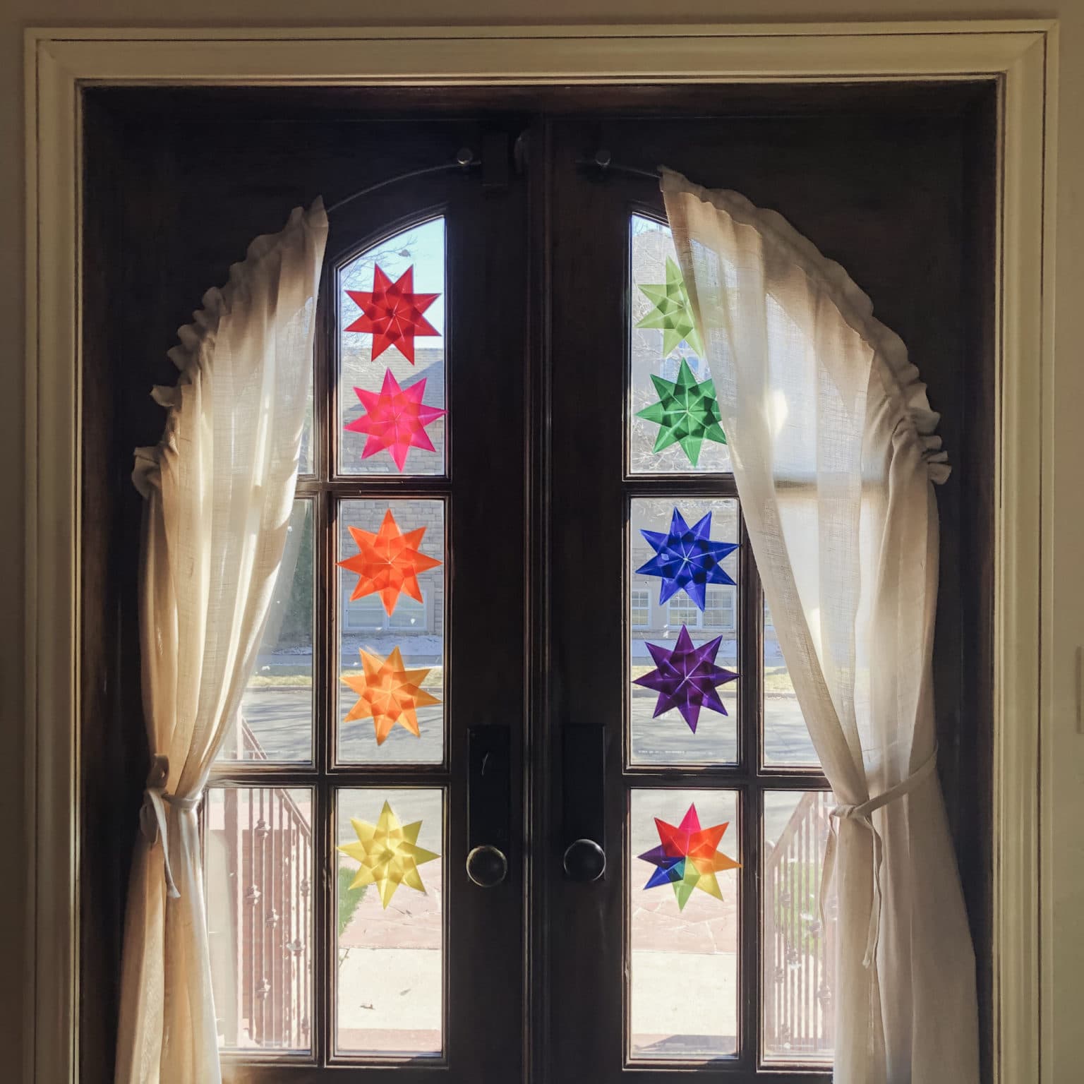 Waldorf Window Stars - The Denver Waldorf School